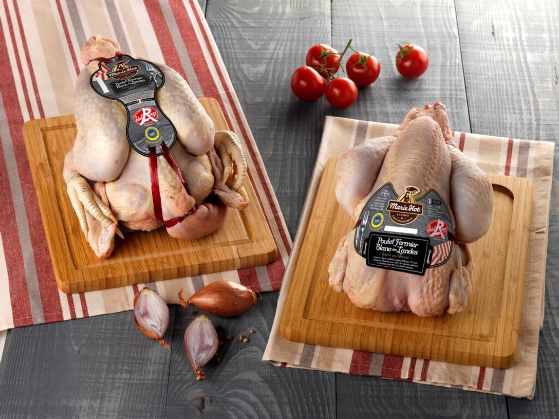 Livraison Poulet fermier blanc à Paris Boucherie des Artisans - Ollca