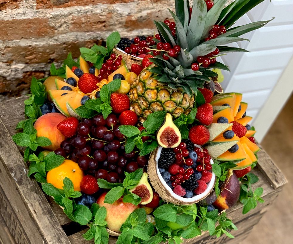 Livraison Corbeille de Fruits (5-8 pers.) à Paris Le Palais du Fruit ...