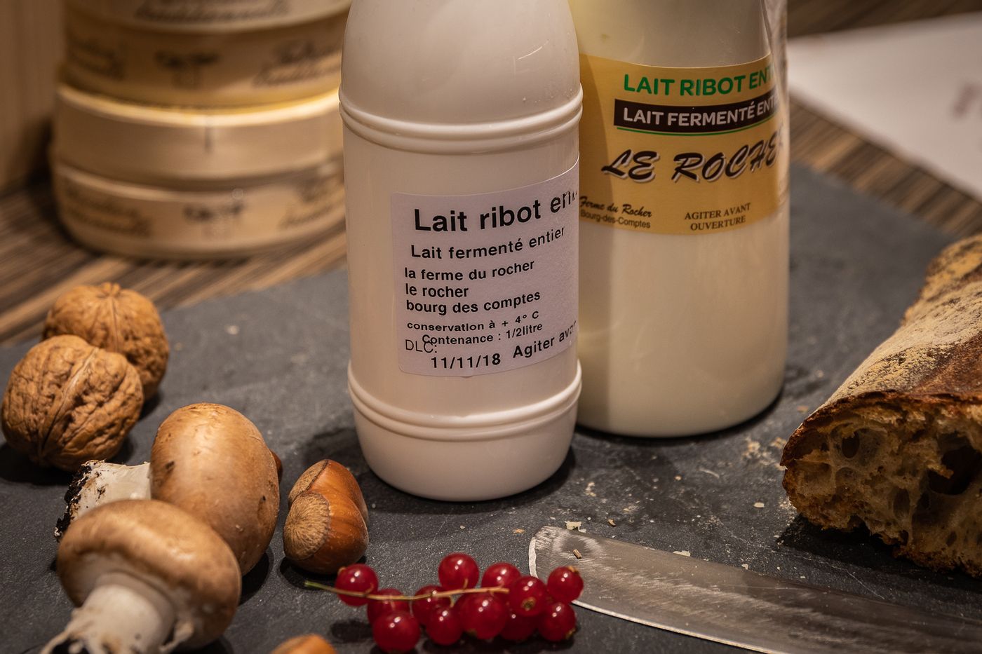 Livraison Lait Ribot fermenté entier 1/2L à Rennes Fromagerie Gauthier ...