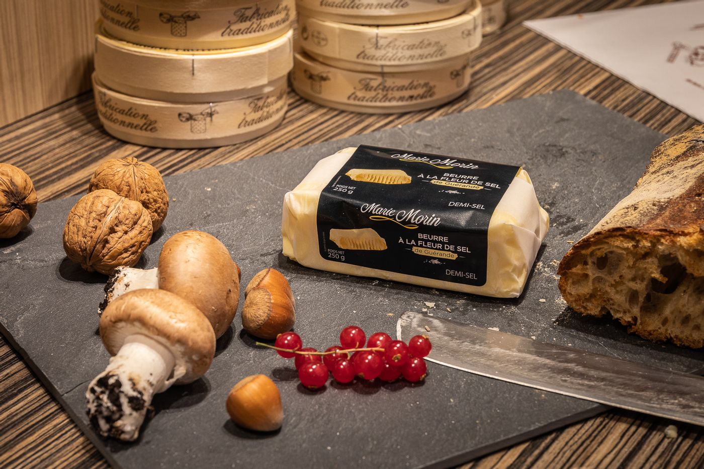 Livraison Beurre Marie Morin 1/2 sel à Rennes Fromagerie Gauthier - Ollca