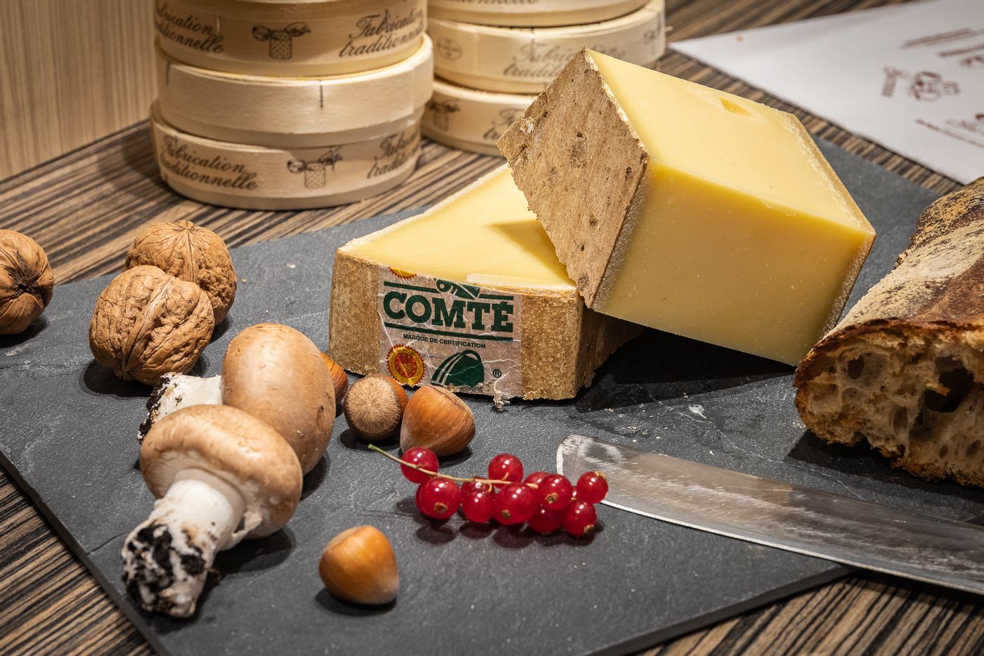 Livraison Comté AOP 22 mois à Rennes Fromagerie Gauthier - Ollca