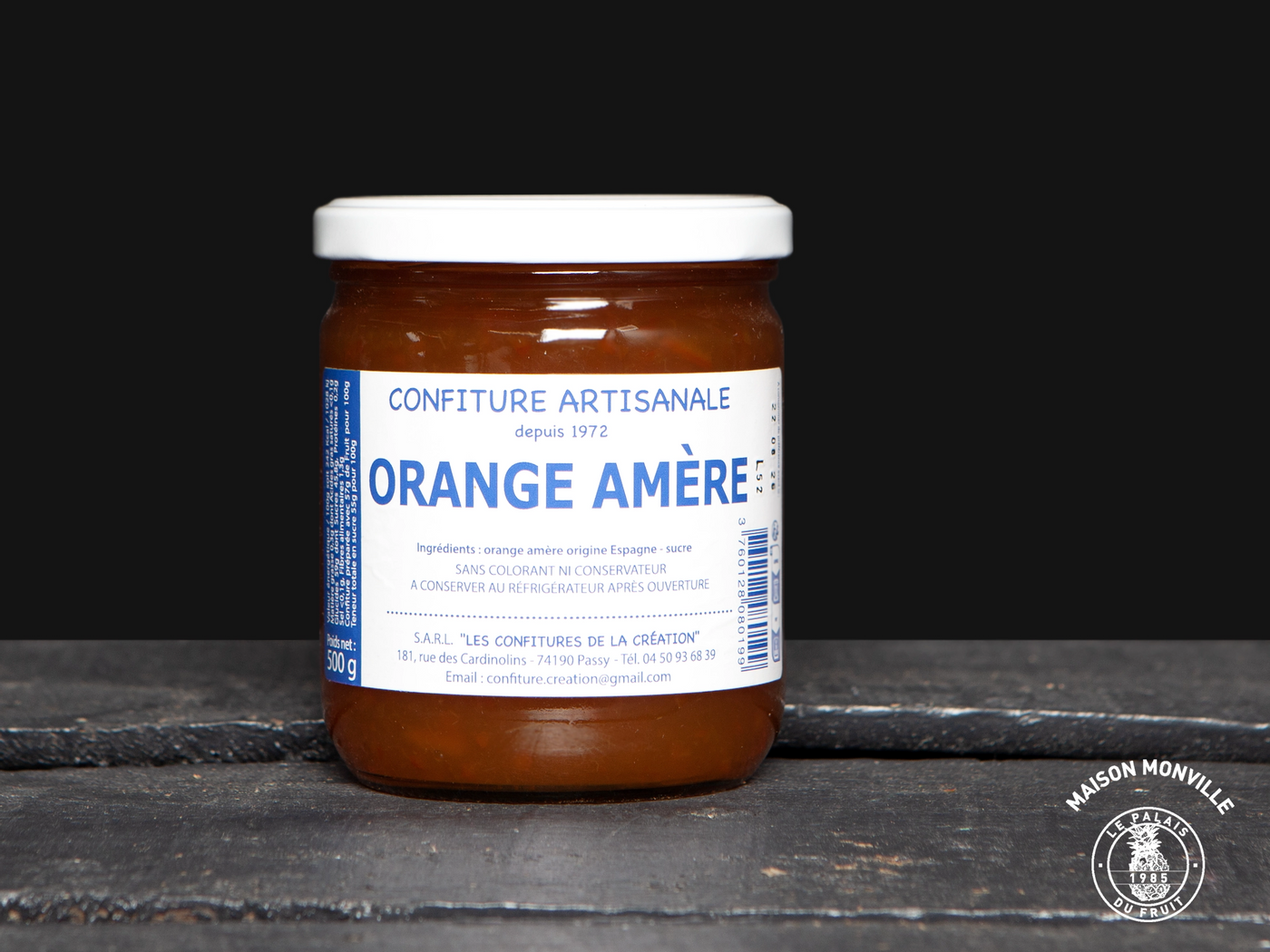 Livraison Confiture d'orange amère à Rouen Le Palais du fruit - Ollca