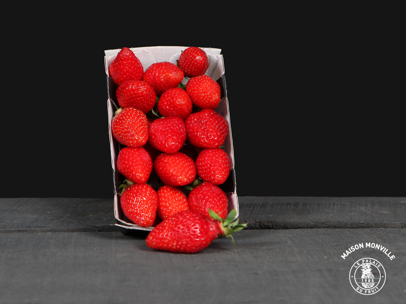 Livraison Fraises Gariguette à Rouen Le Palais du fruit - Ollca