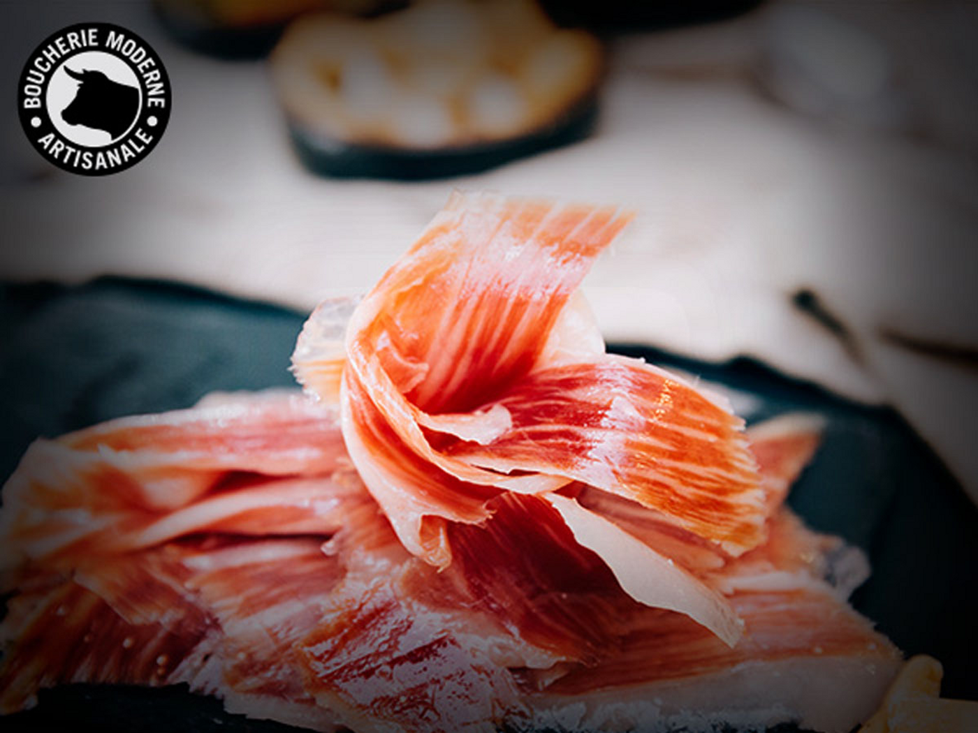 Livraison Jambon Ibérique - 80 g à Paris Boucherie Moderne - Ollca