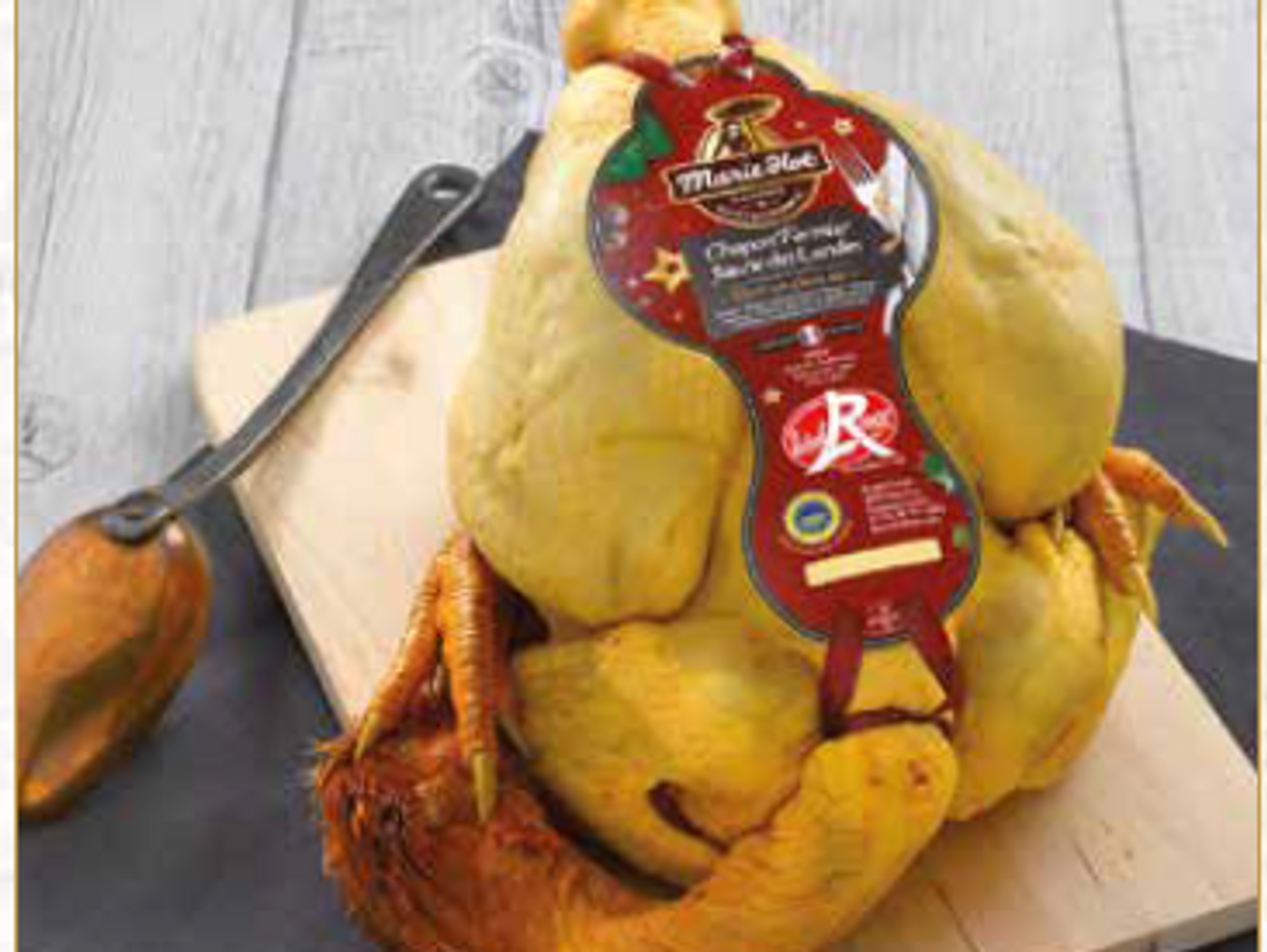 Click & collect Chapon fermier 2,6/3,2kg à Buxerolles Boucherie chez Kévin - Buxerolles - Ollca