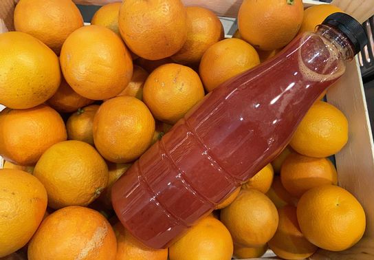 Livraison Jus d'orange pressé BIO - 1L à Rouen Le Palais du fruit - Ollca