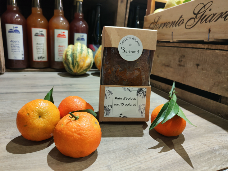 Livraison Pain d'épices aux 10 poivres à Paris Au Bout du Champ ...