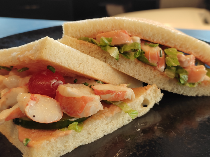 Livraison Club sandwich aux crevettes à Boulogne-sur-Mer Poissonnerie ...